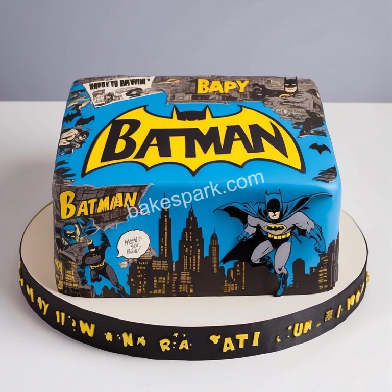 61 Batman Cake Design Ideas [GALLERY] - BakeSpark