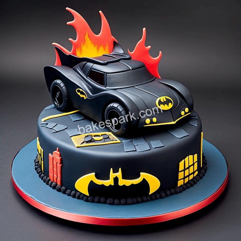 61 Batman Cake Design Ideas [GALLERY] - BakeSpark
