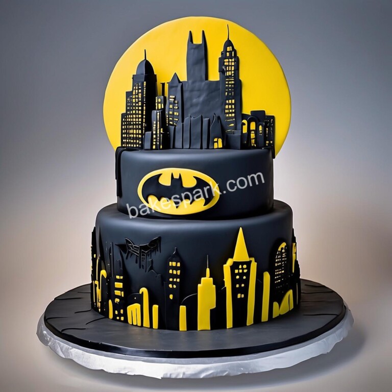 61 Batman Cake Design Ideas [GALLERY] - BakeSpark
