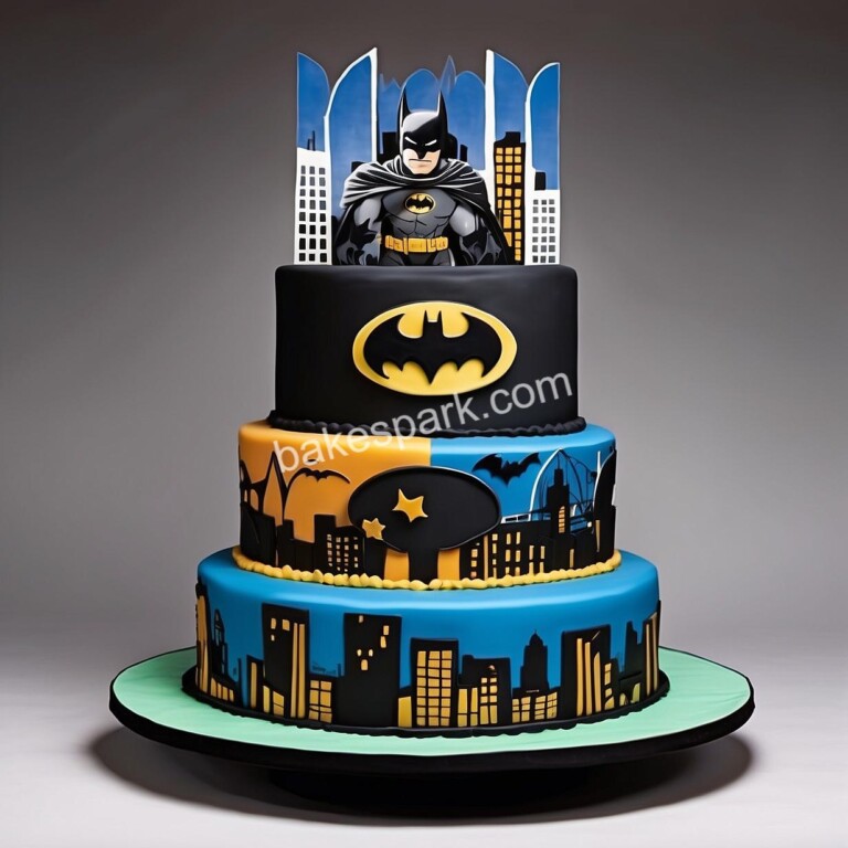 61 Batman Cake Design Ideas [GALLERY] - BakeSpark