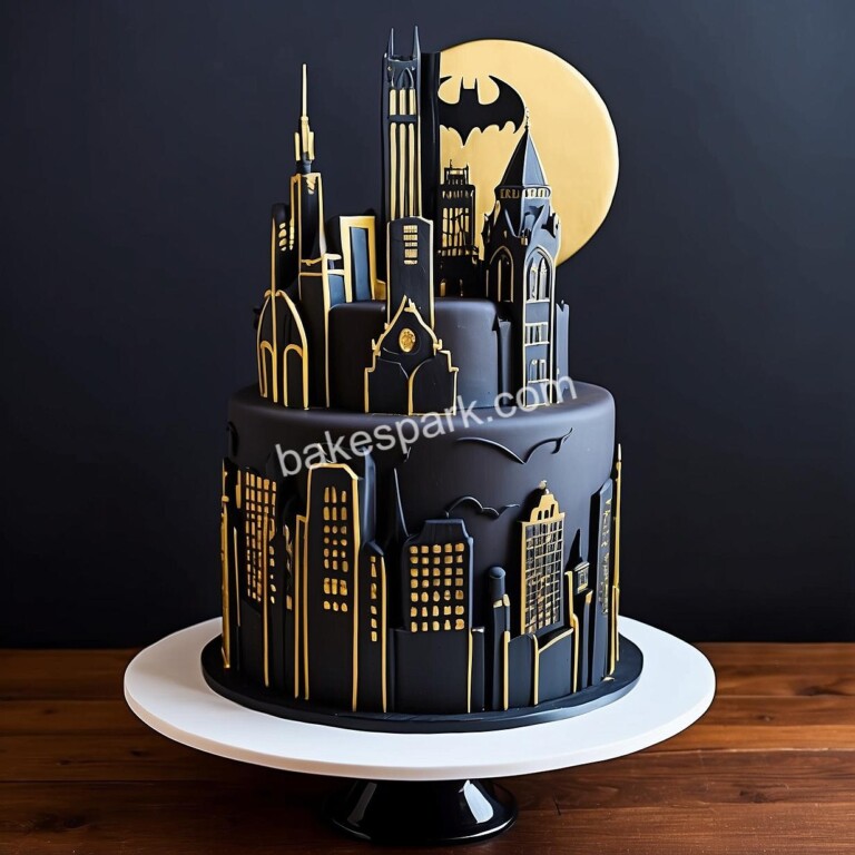 61 Batman Cake Design Ideas [GALLERY] - BakeSpark
