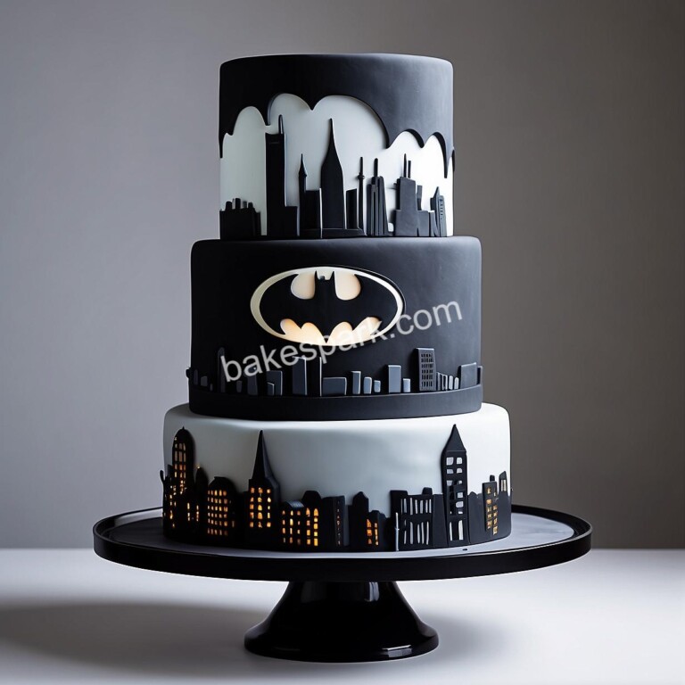 61 Batman Cake Design Ideas [GALLERY] - BakeSpark