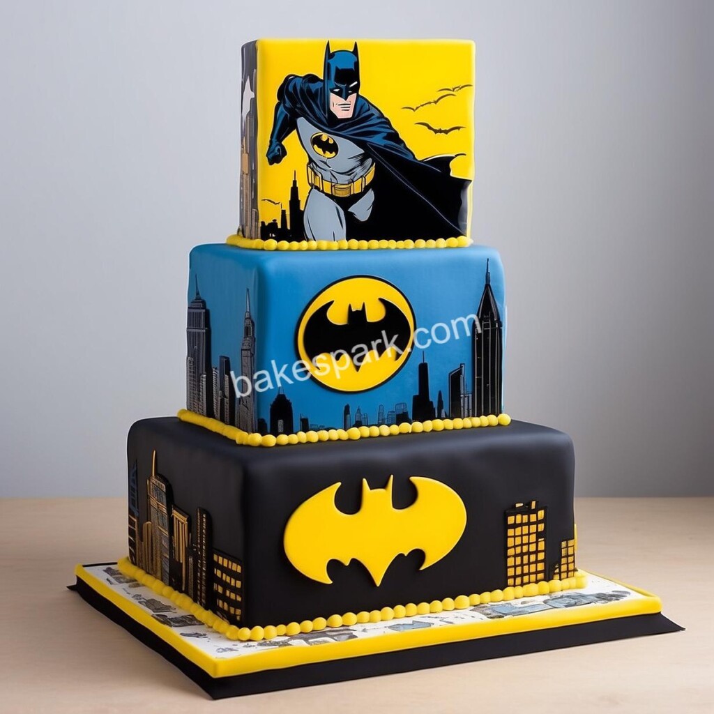 61 Batman Cake Design Ideas [GALLERY] - BakeSpark