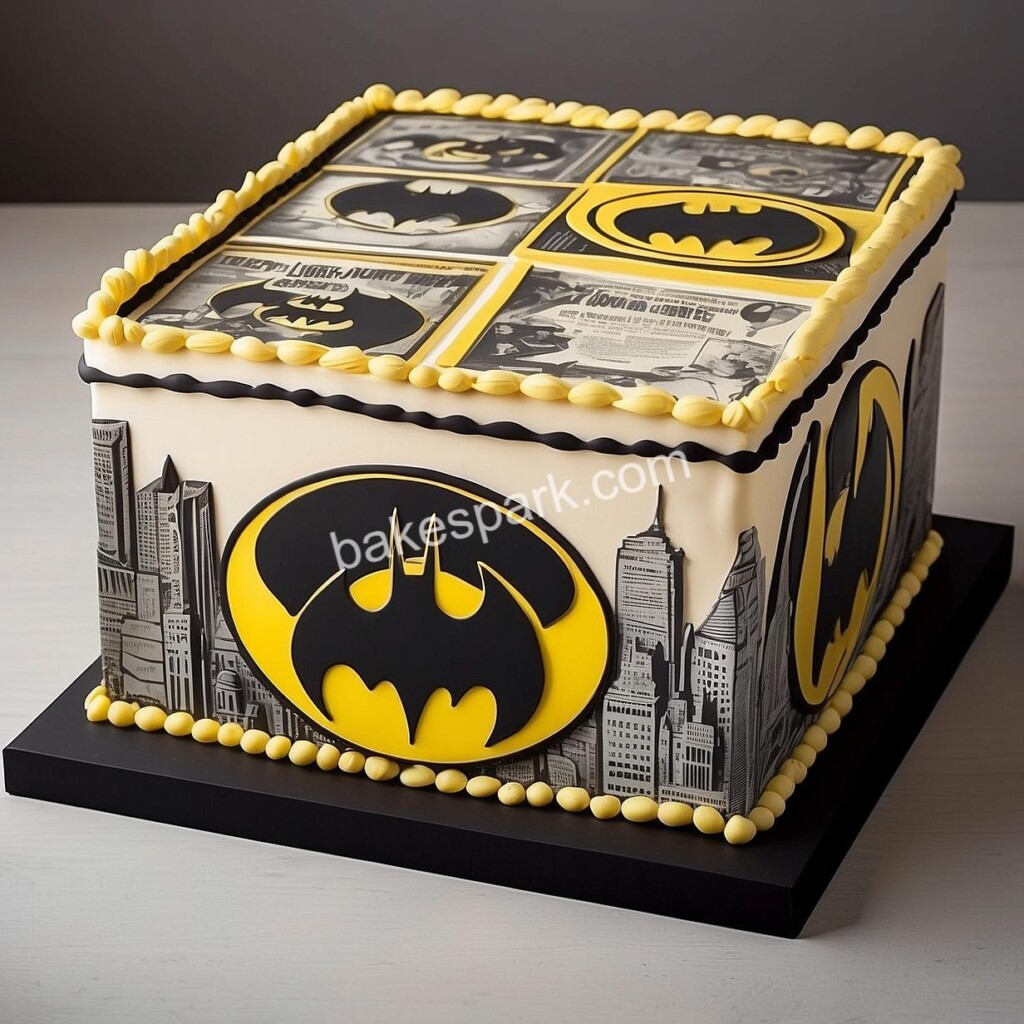 61 Batman Cake Design Ideas [GALLERY] - BakeSpark