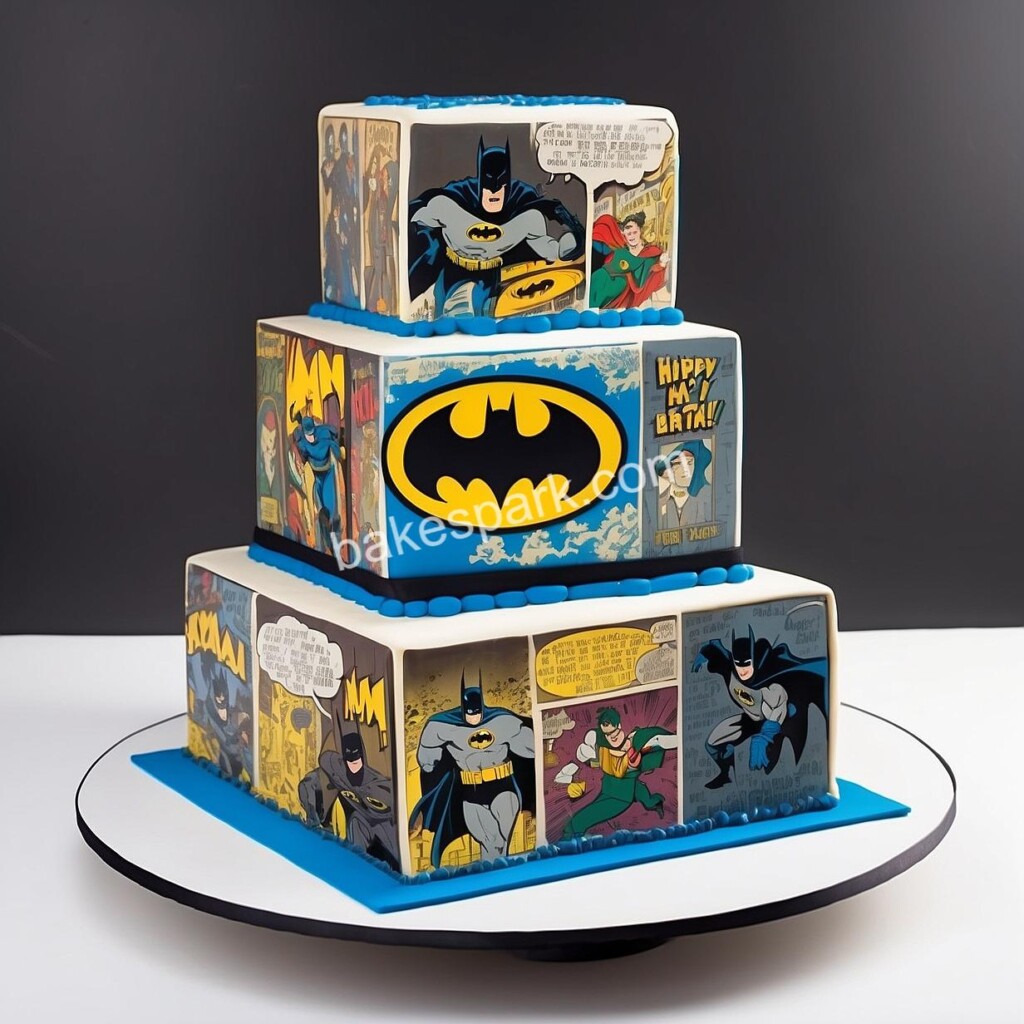 61 Batman Cake Design Ideas [GALLERY] - BakeSpark