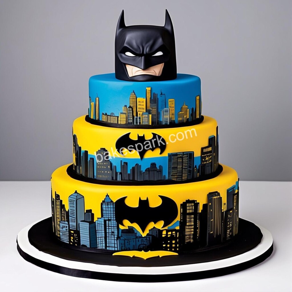 61 Batman Cake Design Ideas [GALLERY] - BakeSpark