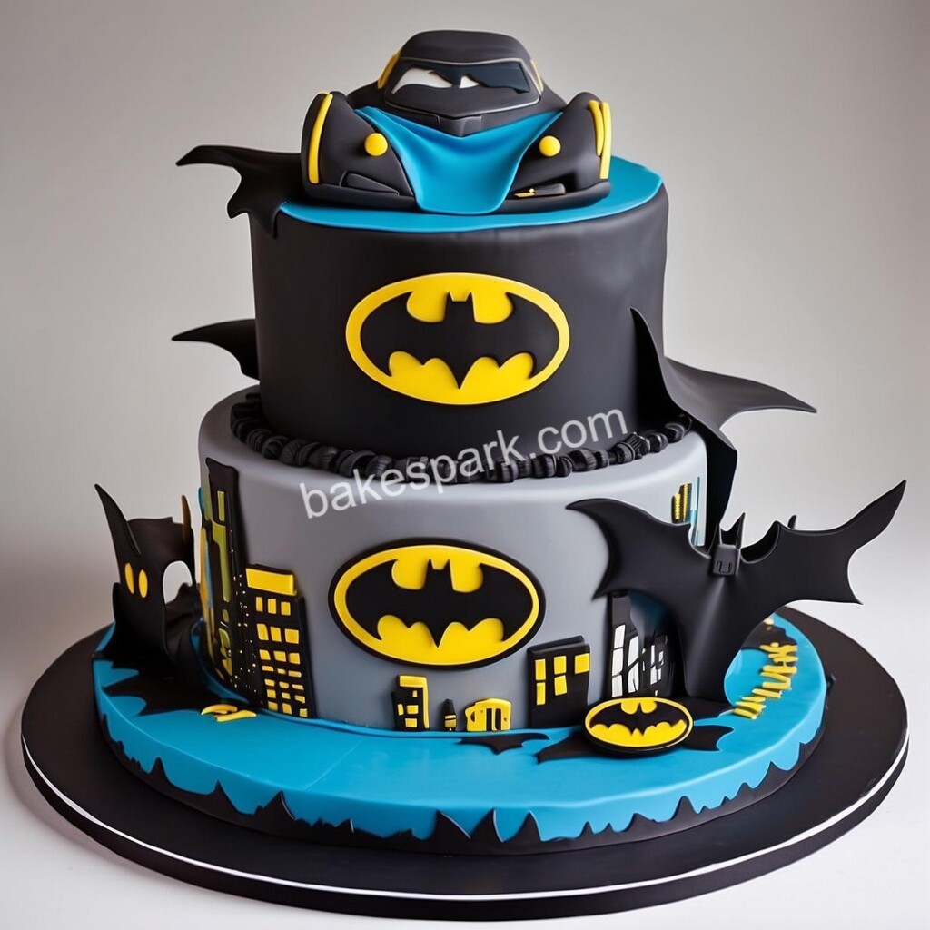 61 Batman Cake Design Ideas [GALLERY] - BakeSpark