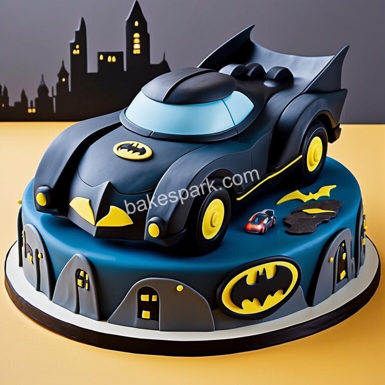 61 Batman Cake Design Ideas [GALLERY] - BakeSpark