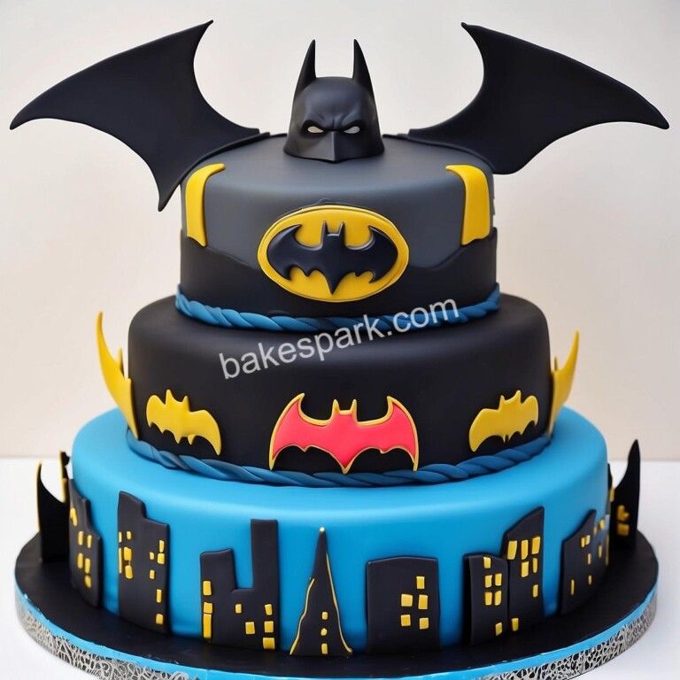 61 Batman Cake Design Ideas [GALLERY] - BakeSpark
