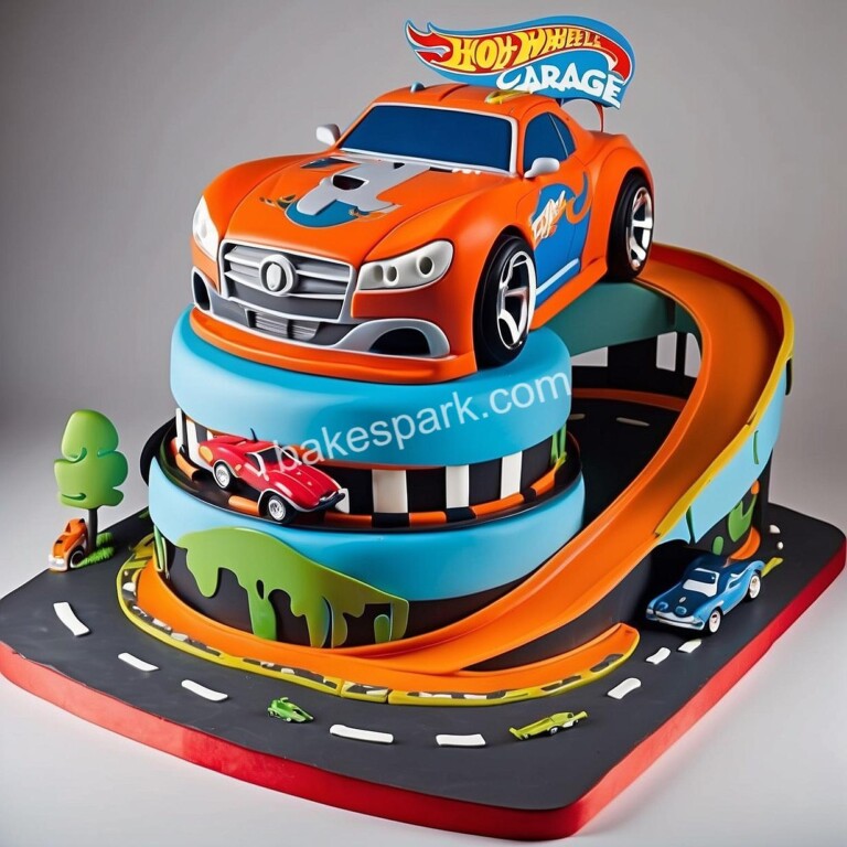 27 Hot Wheels Cake Design Ideas [GALLERY] - BakeSpark