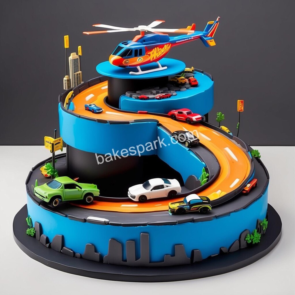 27 Hot Wheels Cake Design Ideas [GALLERY] - BakeSpark