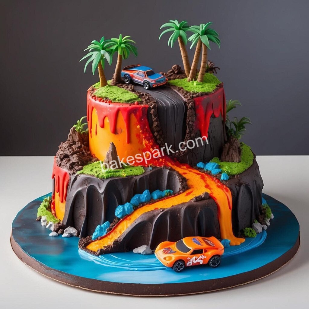 27 Hot Wheels Cake Design Ideas [GALLERY] - BakeSpark