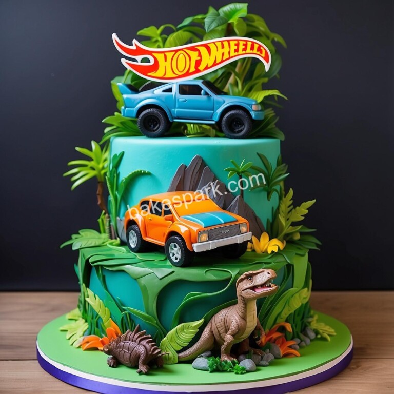27 Hot Wheels Cake Design Ideas [GALLERY] - BakeSpark