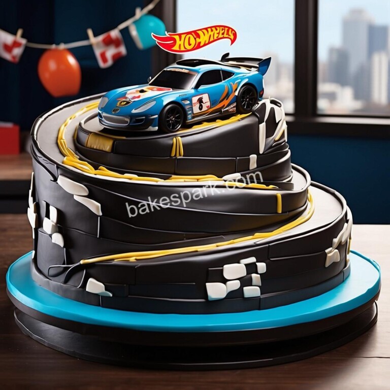 27 Hot Wheels Cake Design Ideas [GALLERY] - BakeSpark