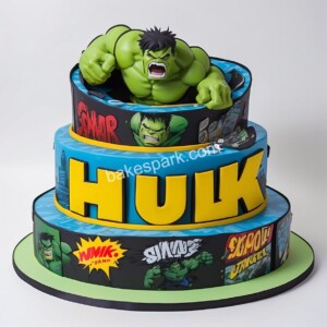 22 Hulk Cake Design Ideas [GALLERY] - BakeSpark