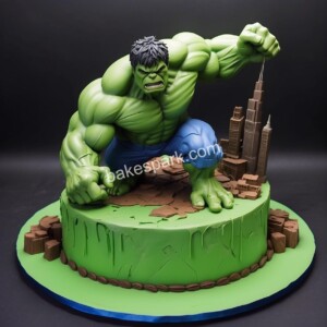 22 Hulk Cake Design Ideas [GALLERY] - BakeSpark