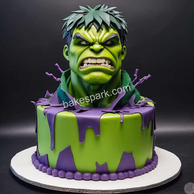 22 Hulk Cake Design Ideas [GALLERY] - BakeSpark