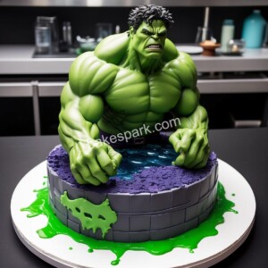 22 Hulk Cake Design Ideas [GALLERY] - BakeSpark