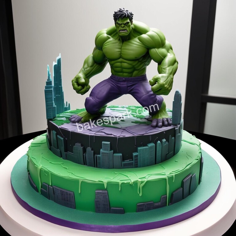 22 Hulk Cake Design Ideas [GALLERY] - BakeSpark