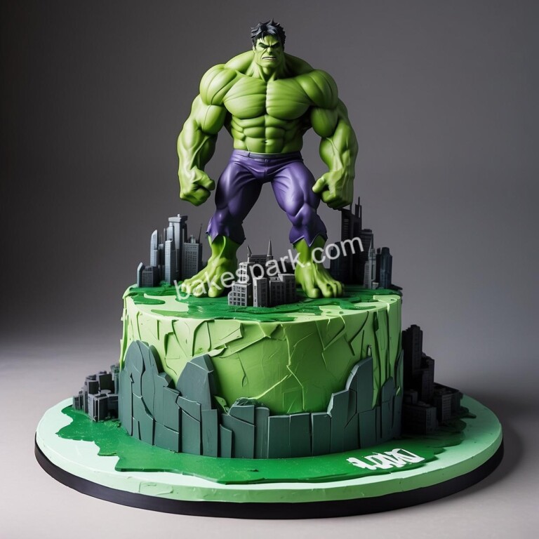 22 Hulk Cake Design Ideas [GALLERY] - BakeSpark