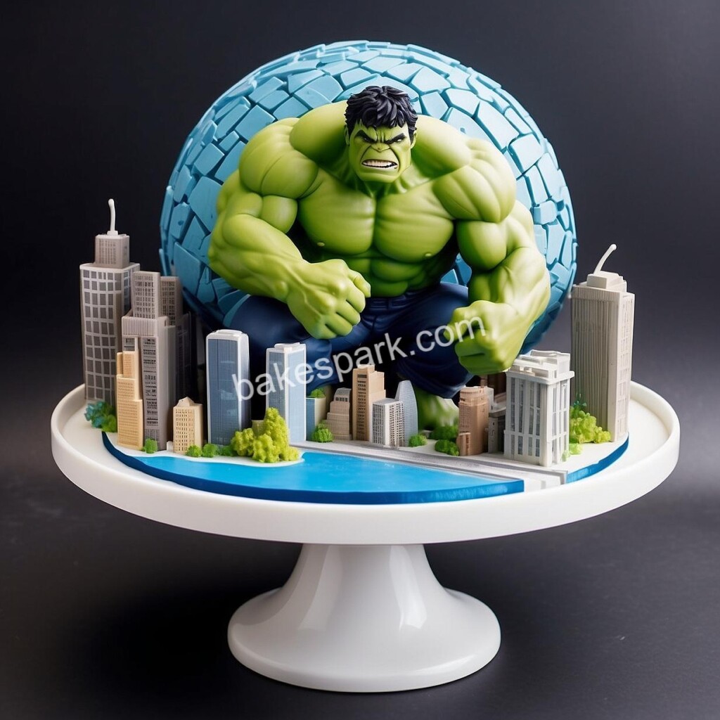 22 Hulk Cake Design Ideas [GALLERY] - BakeSpark