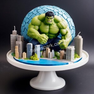 22 Hulk Cake Design Ideas [GALLERY] - BakeSpark