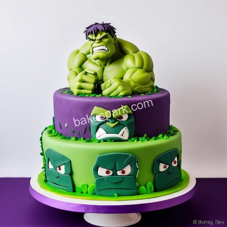 22 Hulk Cake Design Ideas [GALLERY] - BakeSpark