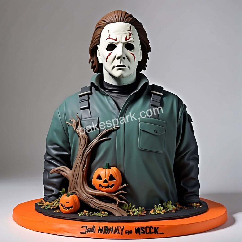 16 Michael Myers Cake Design Ideas for Halloween [GALLERY] - BakeSpark