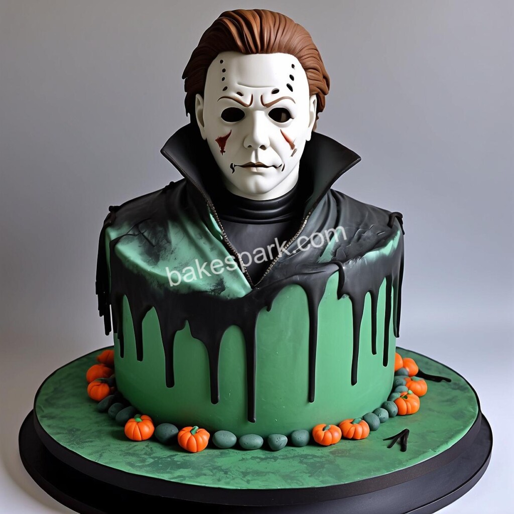 16 Michael Myers Cake Design Ideas for Halloween [GALLERY] - BakeSpark