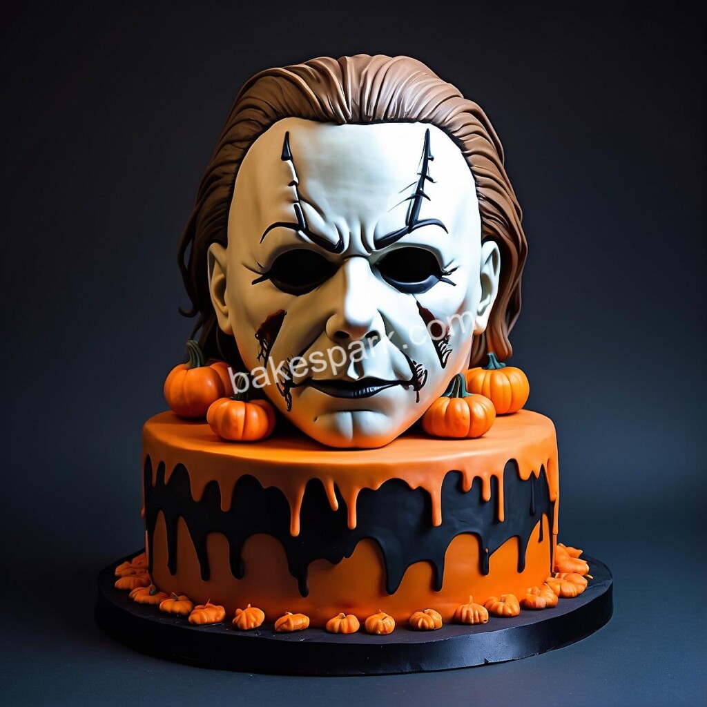 16 Michael Myers Cake Design Ideas for Halloween [GALLERY] - BakeSpark
