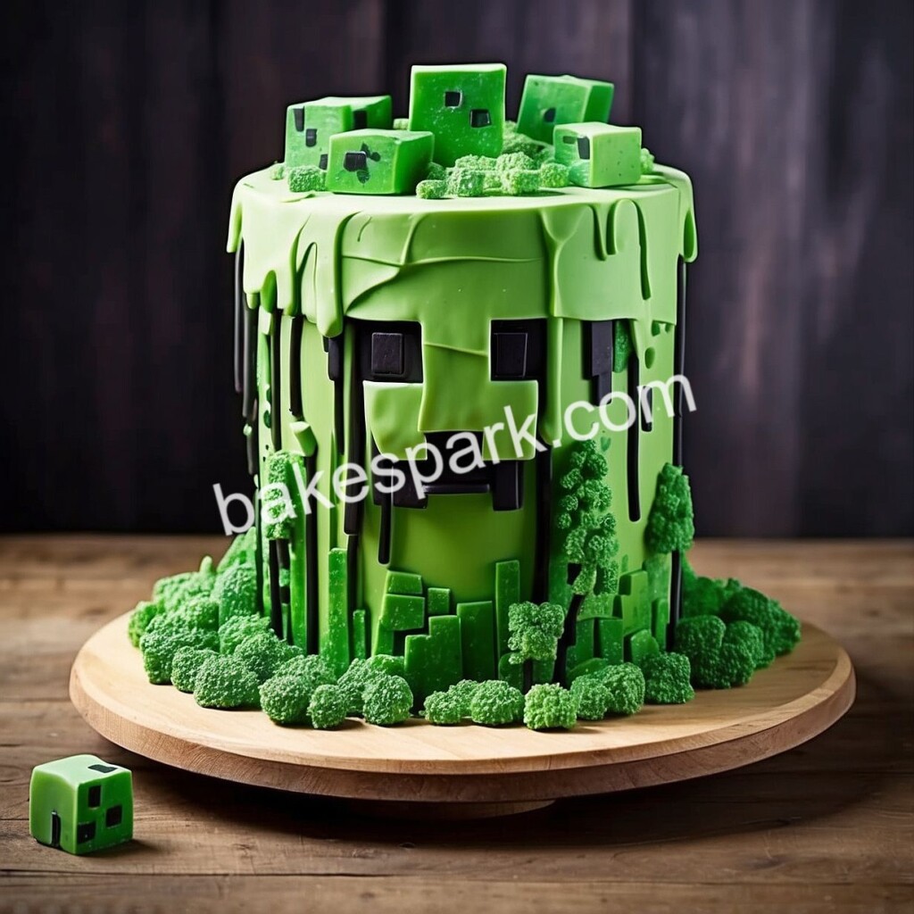 55 Minecraft Cake Design Ideas [GALLERY] - BakeSpark