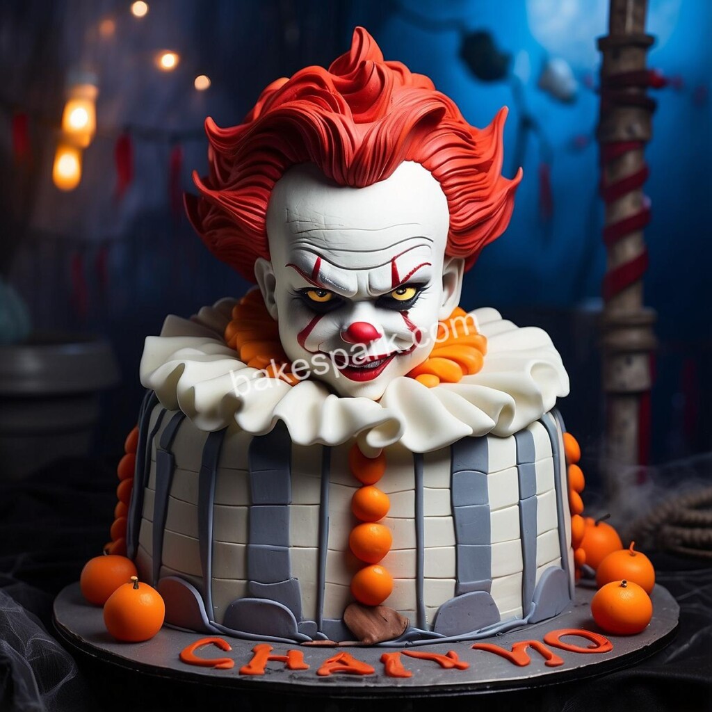 18 Pennywise (from "It" Movie) Cake Design Ideas - BakeSpark