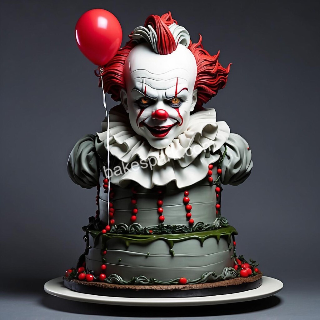 18 Pennywise (from "It" Movie) Cake Design Ideas - BakeSpark
