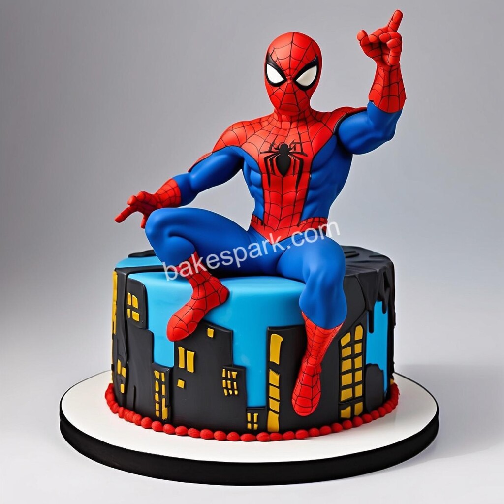 79 Spider-Man Cake Design Ideas [GALLERY] - BakeSpark