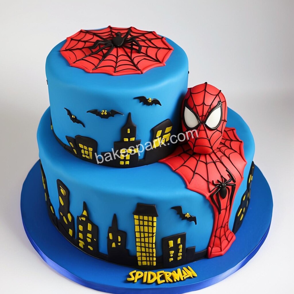 79 Spider-Man Cake Design Ideas [GALLERY] - BakeSpark
