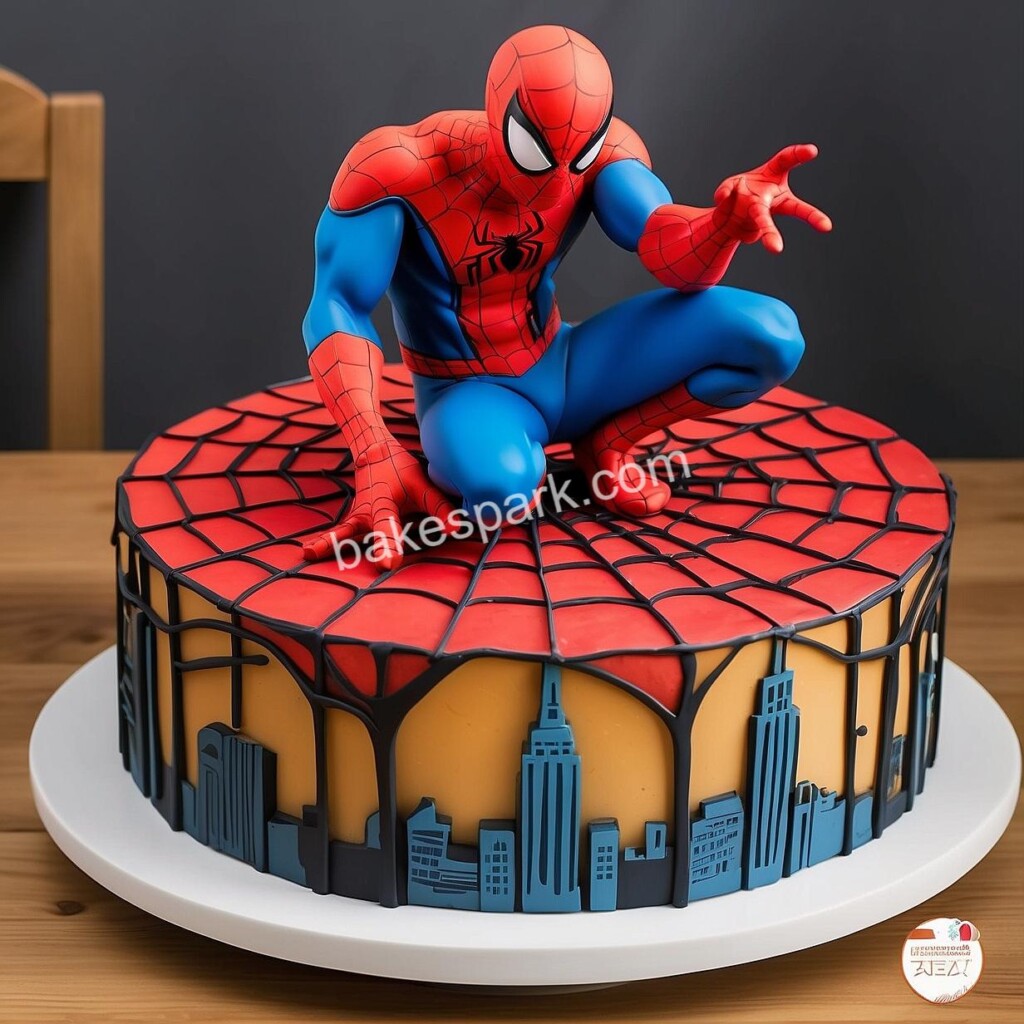 79 Spider-Man Cake Design Ideas [GALLERY] - BakeSpark