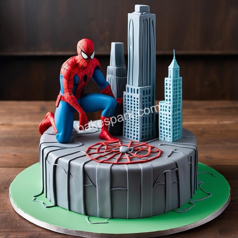 79 Spider-Man Cake Design Ideas [GALLERY] - BakeSpark