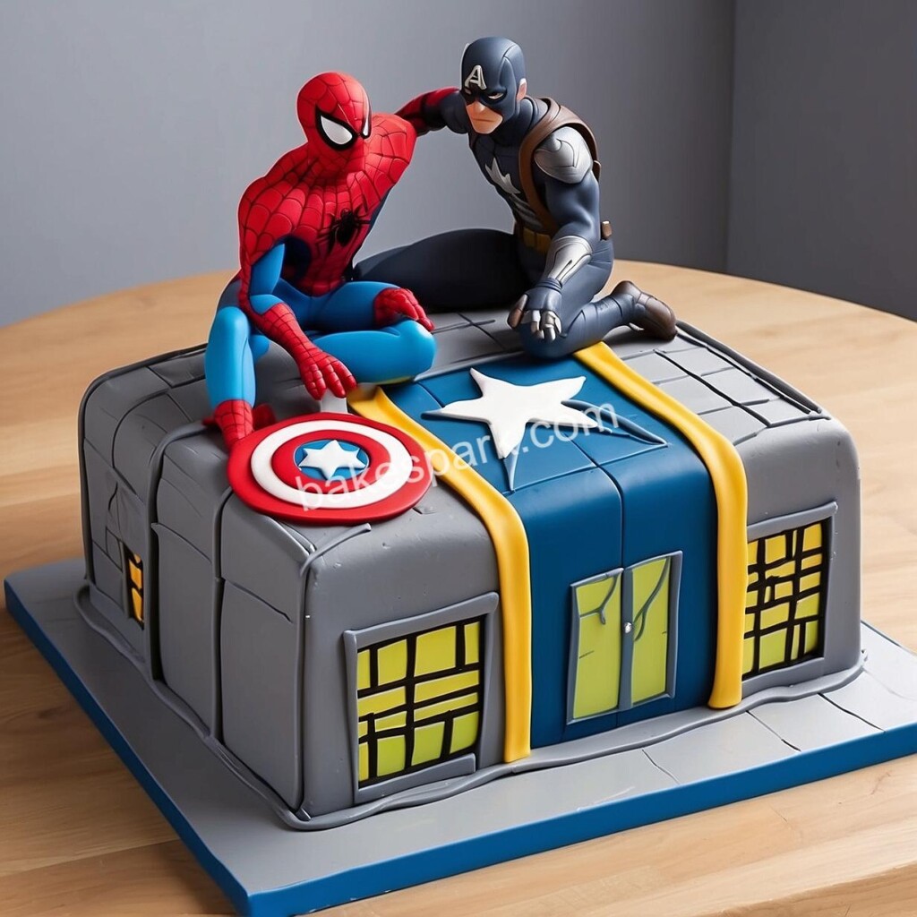 79 Spider-Man Cake Design Ideas [GALLERY] - BakeSpark