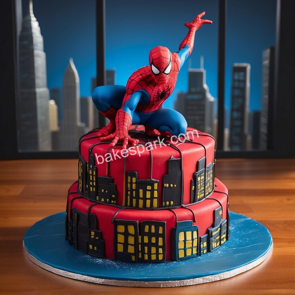 79 Spider-Man Cake Design Ideas [GALLERY] - BakeSpark