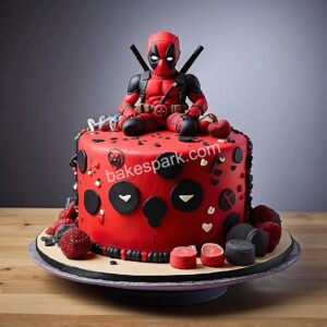 19 Deadpool Cake Design Ideas [GALLERY] - BakeSpark