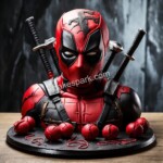 19 Deadpool Cake Design Ideas [GALLERY] - BakeSpark