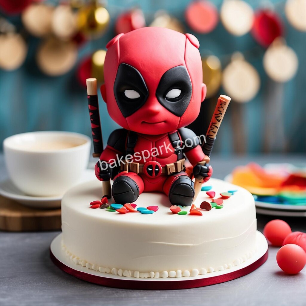 19 Deadpool Cake Design Ideas [GALLERY] - BakeSpark
