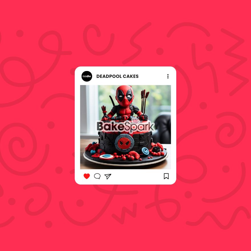 19 Deadpool Cake Design Ideas [GALLERY] - BakeSpark
