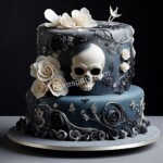 36 Gothic Cake Design Ideas [GALLERY] - BakeSpark