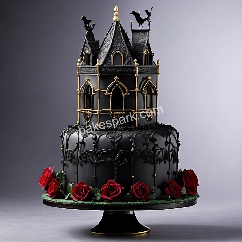 36 Gothic Cake Design Ideas [GALLERY] - BakeSpark