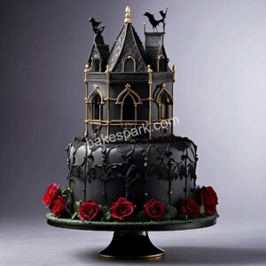 36 Gothic Cake Design Ideas [GALLERY] - BakeSpark