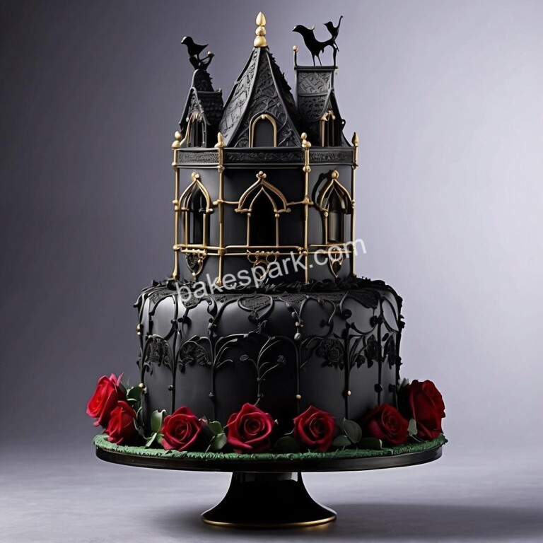 36 Gothic Cake Design Ideas [GALLERY] - BakeSpark