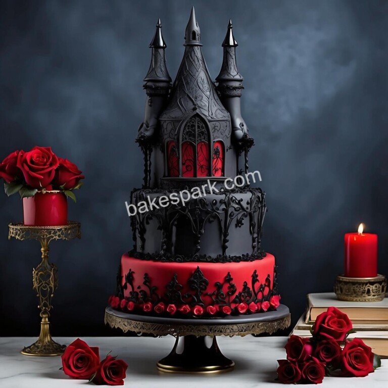36 Gothic Cake Design Ideas [GALLERY] - BakeSpark