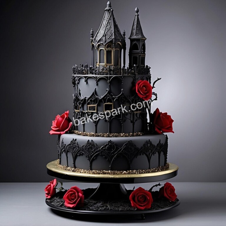36 Gothic Cake Design Ideas [GALLERY] - BakeSpark
