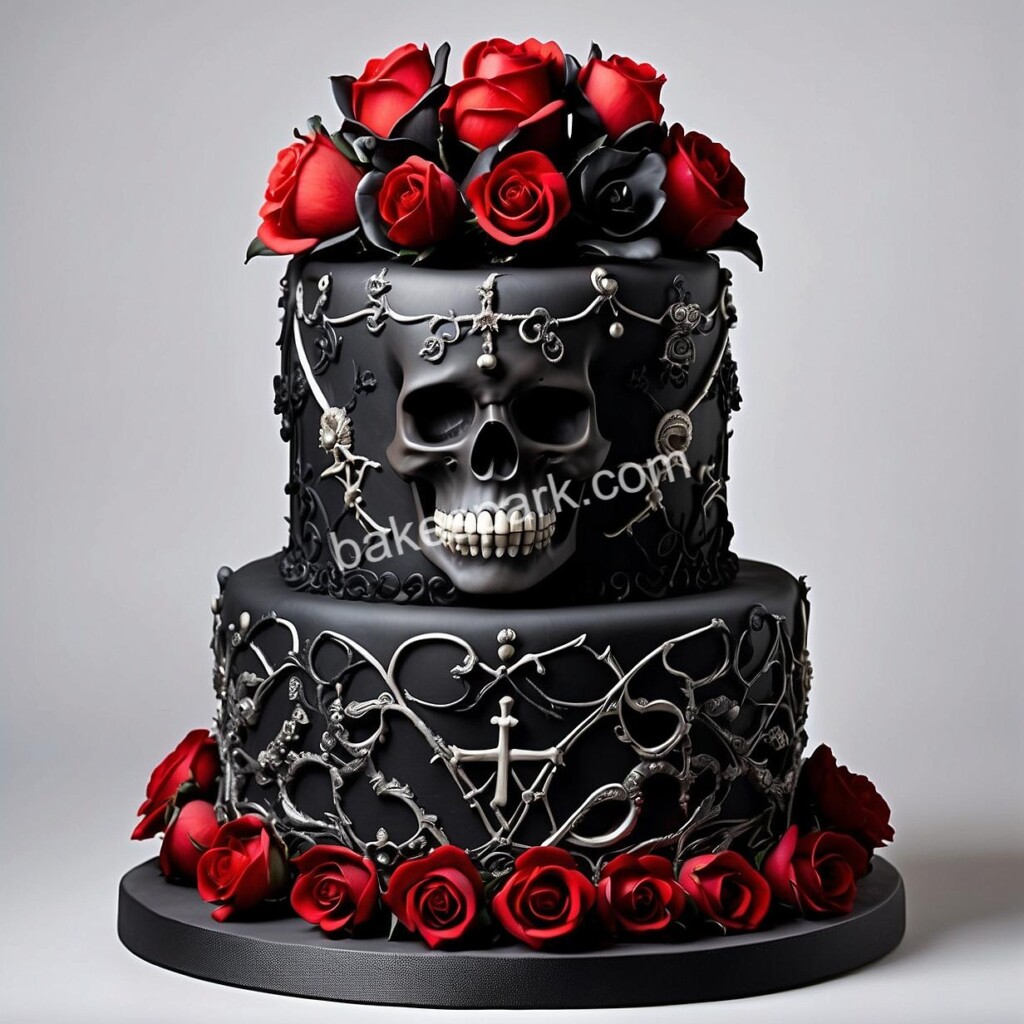 36 Gothic Cake Design Ideas Gallery Bakespark